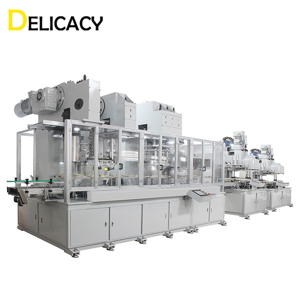 Fully Automatic 30cpm Tin Can Manufacturing Machine For Trapezoidal ...